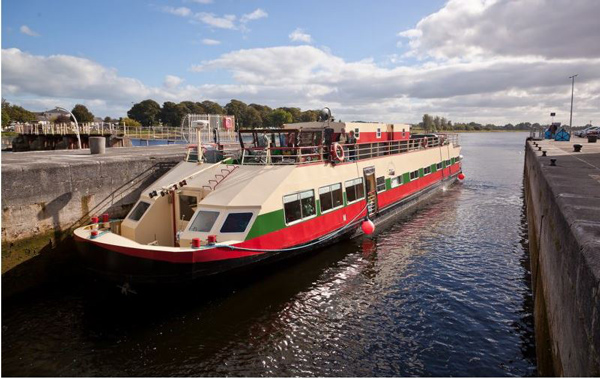 Irish Hotel Barge SHANNON PRINCESS Photos | Barging in Ireland ...